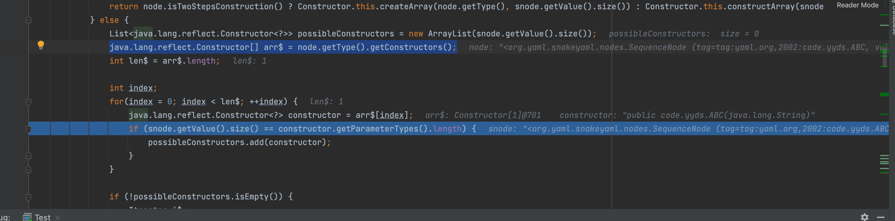 SnakeYAML实现Gadget探测