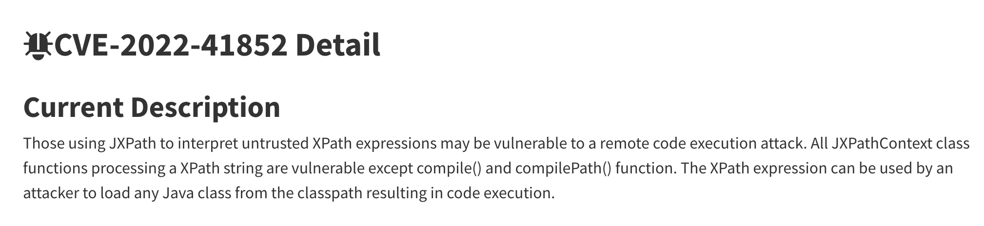 浅析Apache Commons Jxpath命令执行分析(CVE-2022-41852)