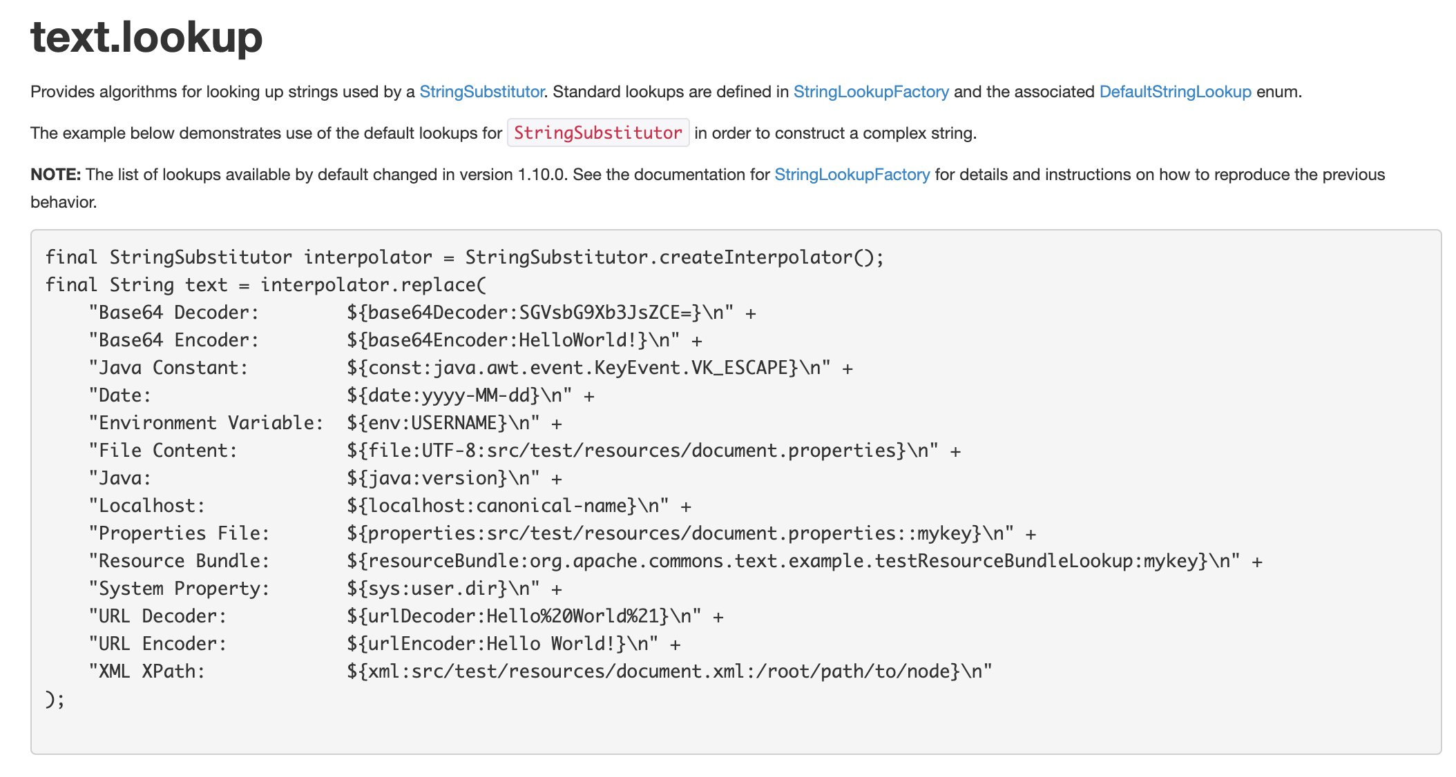  Apache Commons Text CVE 2022 42889 