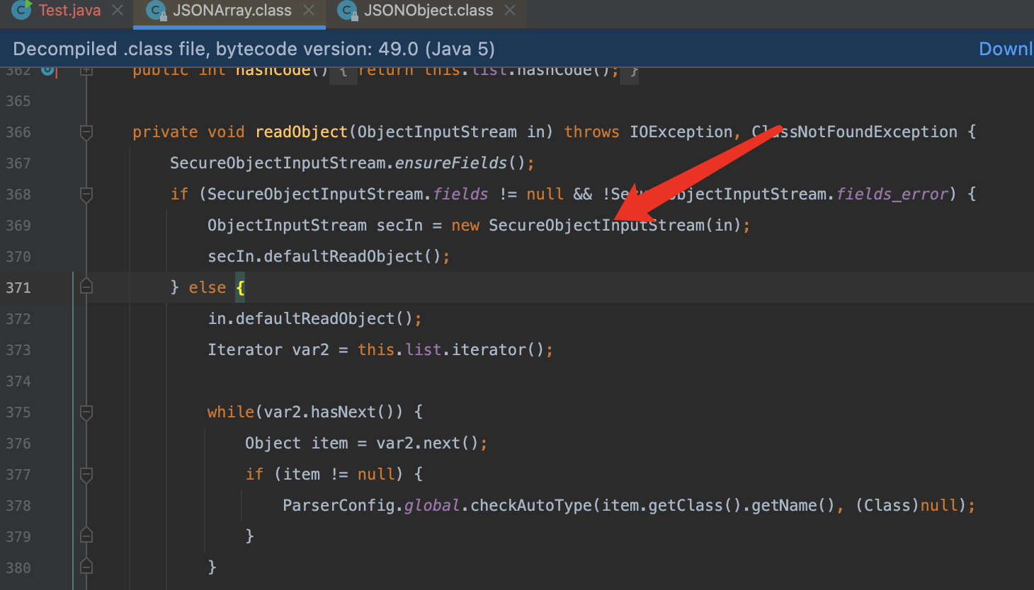 FastJson与原生反序列化